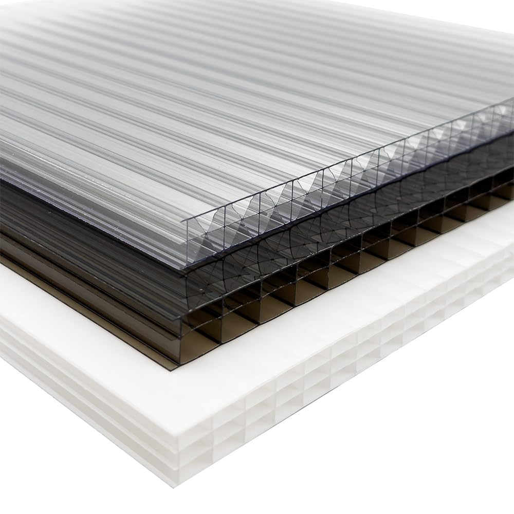 Britshield® 16mm Polycarbonate Greenhouse and Roofing Sheets Variuous ...