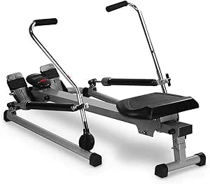 Amazon.com : Folding Rowing Machines, 2021 Enhanced Version Fitness ...