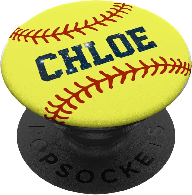 Amazon.com: Softball Chloe Customized Gift Personalized Girls Name ...
