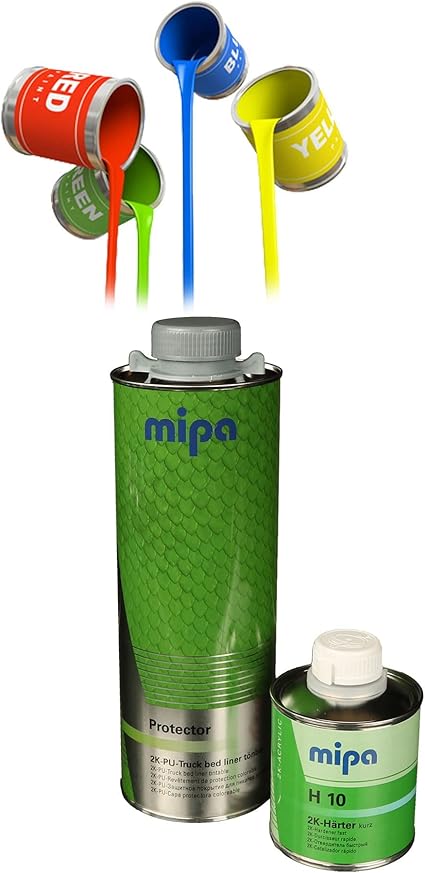 MIPA SE Protector Set tönbar inkl. Härter + RAL Pigment - 2K-PU ...