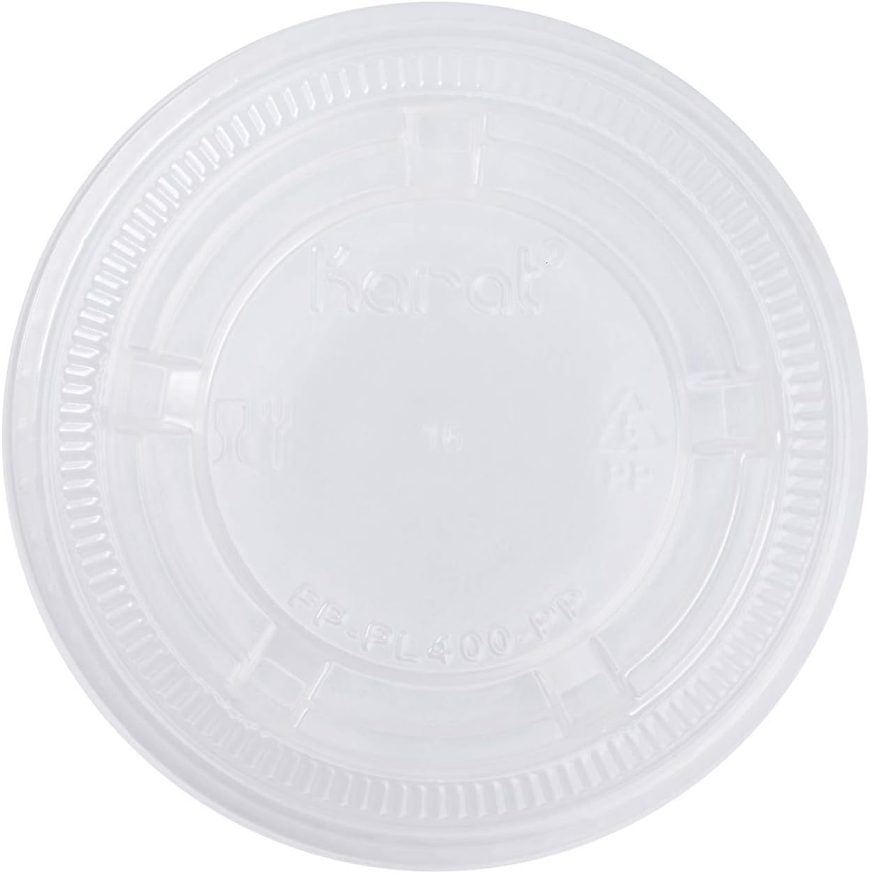 Amazon.com: Dart Plastic Lids, Fits 4oz Cups, Translucent : Health ...