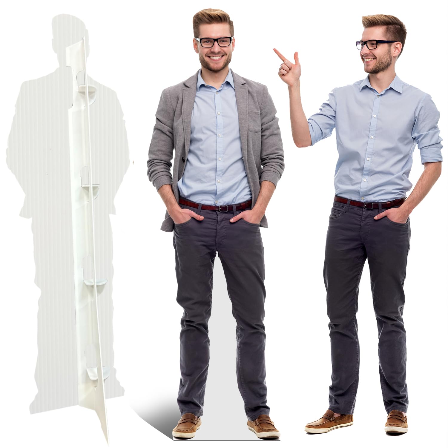 Amazon.com: Custom Life Size Coroplast Cutout - Personalized | High ...