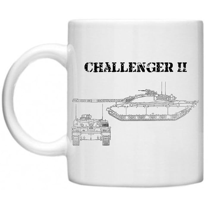Buy Challenger 2 Main Battle Tank Royal Armoured Corps Blueprints Style ...