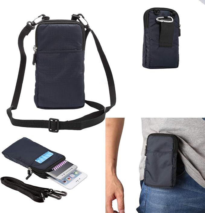 Amazon.com: Universal Crossbody Cell Phone Purse Waist Pack Bag for ...