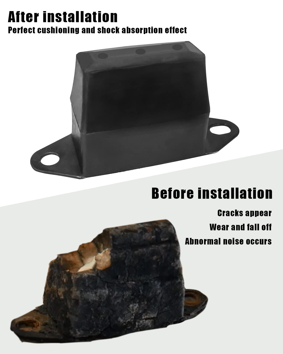 Snapklik.com : 3 Rear Suspension Bump Stop Fit For Cherokee XJ 1987 ...