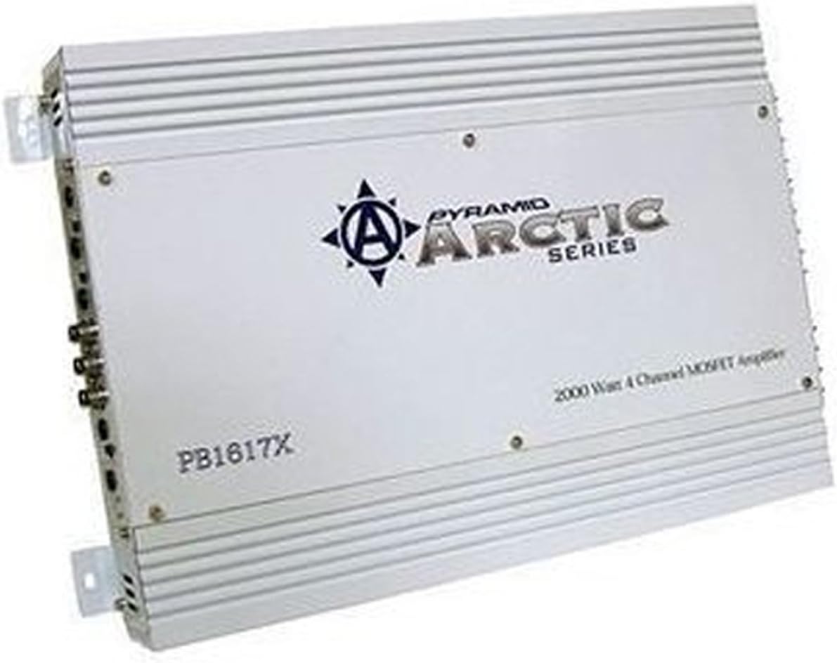 Amazon.com: Pyramid PB1617X 2,000 Watt 4-Channel Bridgeable Mosfet ...