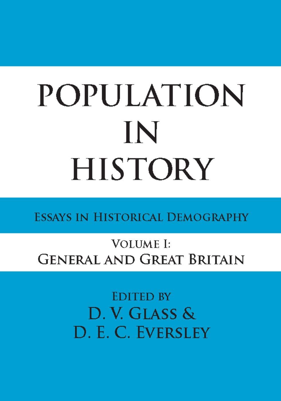 Amazon.com: Population in History: Essays in Historical Demography ...