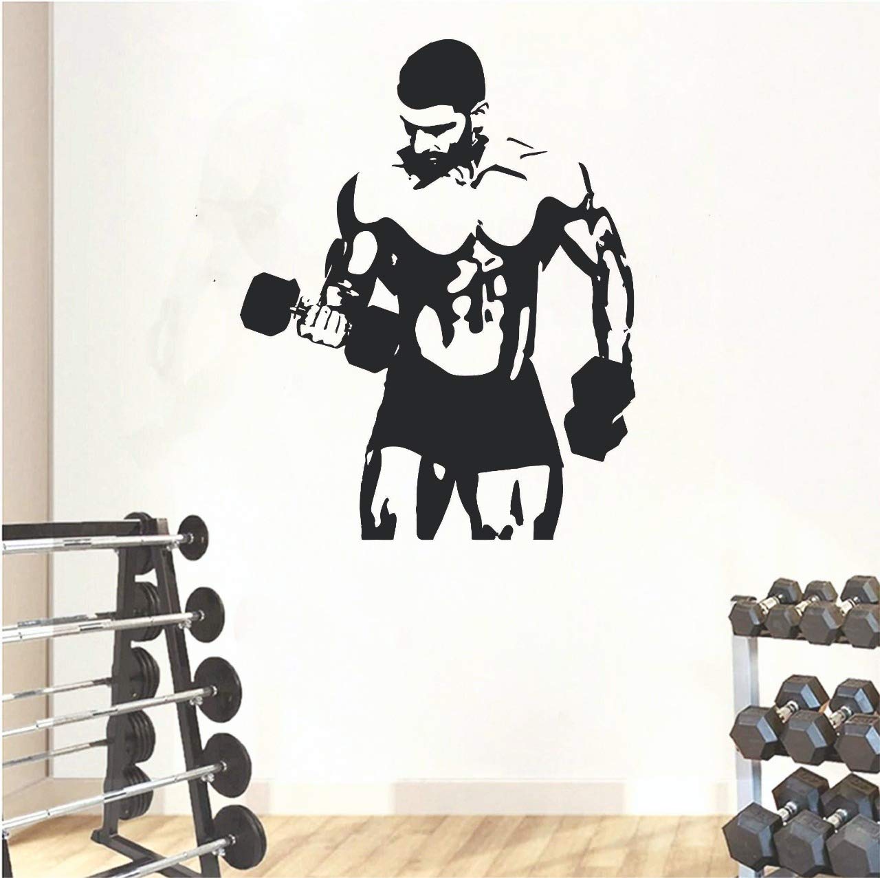LYOMAN® Gym Wall Stickers Crossfit Sports Fit Gym Fitness Motivation ...