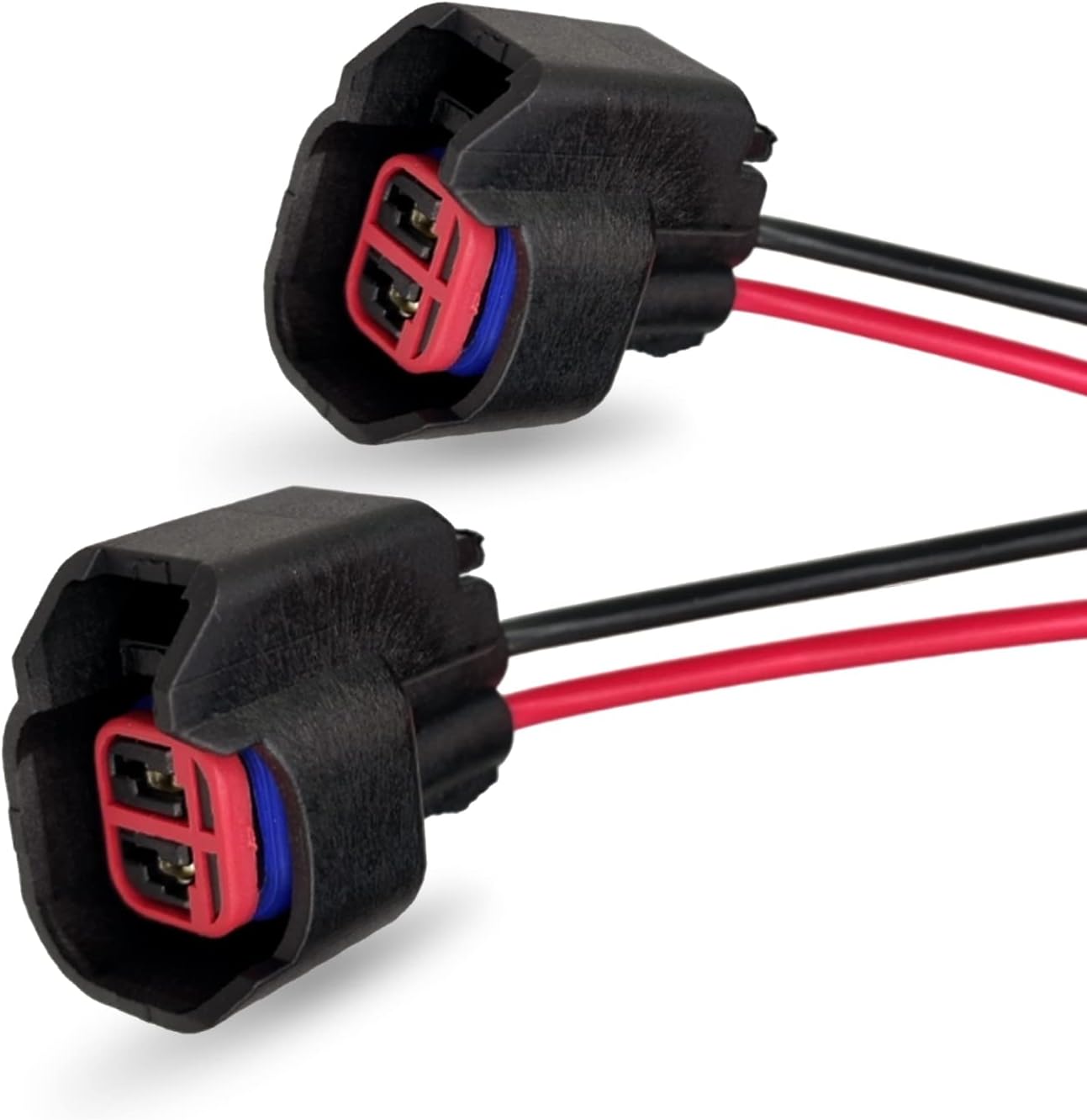 Amazon.com: Yonput 2 PCS EV6 EV14 Injector Connector with Wire ...