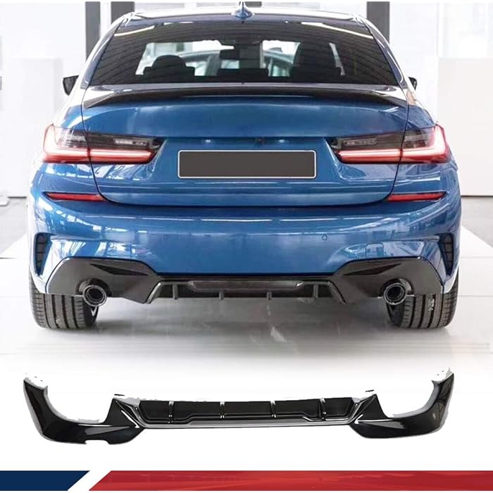 Buy JC SPORTLINE Rear Diffuser for BMW 3 Series G20 2019-2022 320i 330i ...