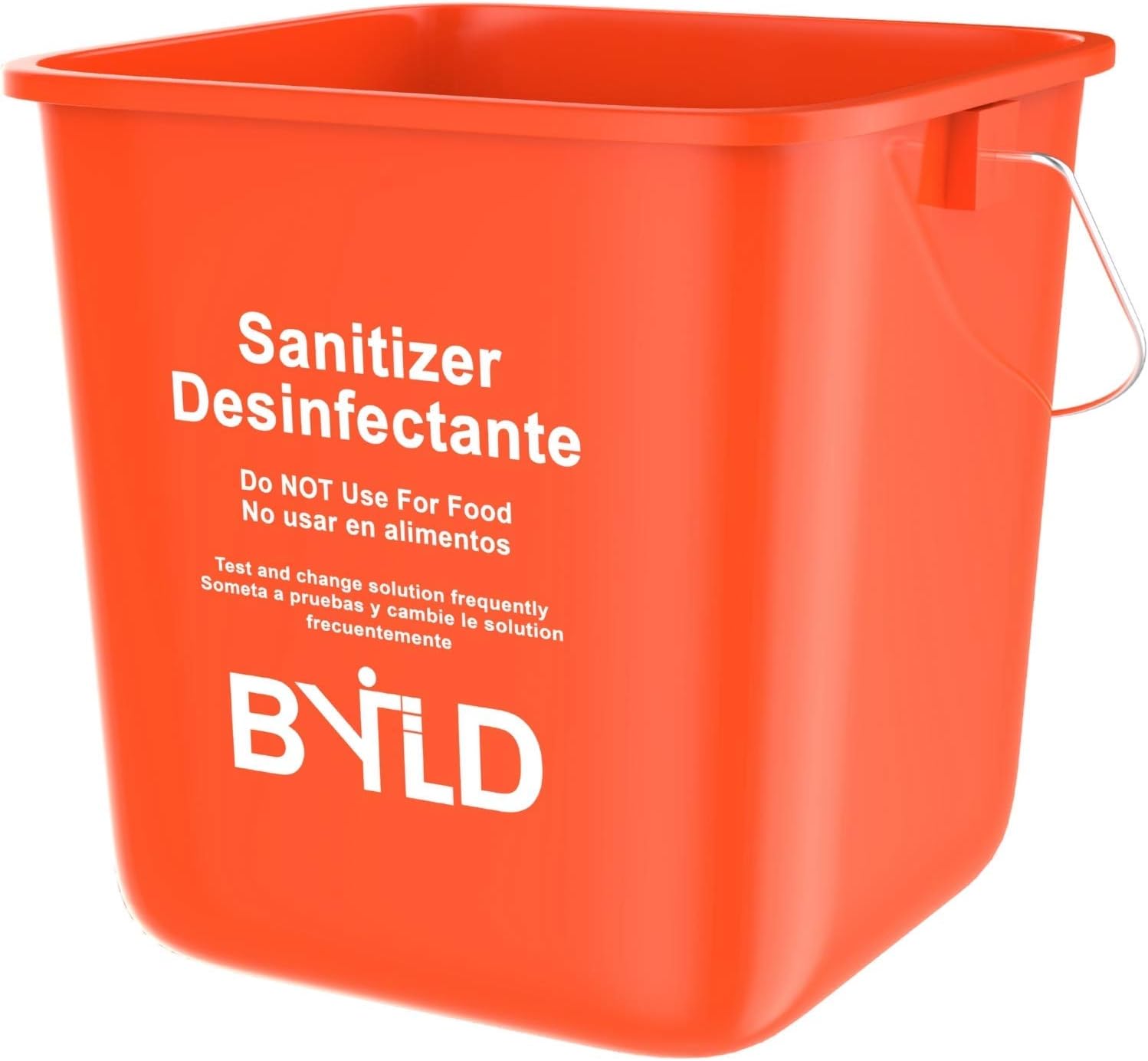 Amazon.com: Peohud 4 Pack Sanitizing Buckets, 3 Quart Small Cleaning ...