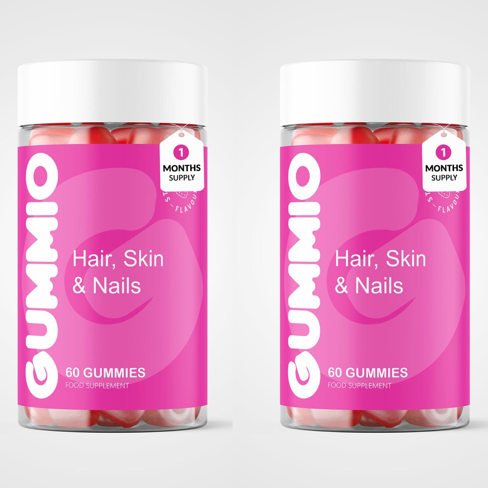 Biotin Gummies, Hair Growth, Nail Strengthener & Skin Support, Hair ...