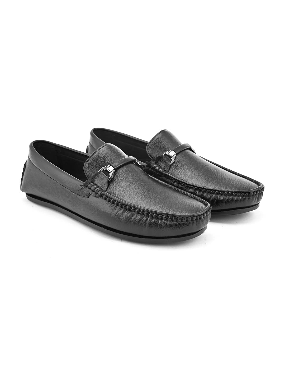 Buy URBAN FORD Men's Relax Black Loafer_11 UK (UF026) at Amazon.in