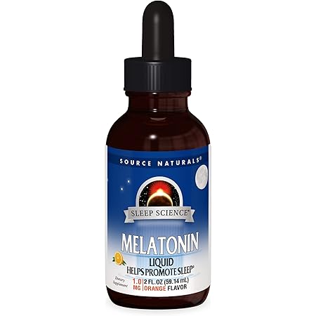 Amazon.com: Source Naturals Melatonin 1 mg - 2 Fluid oz : Health ...