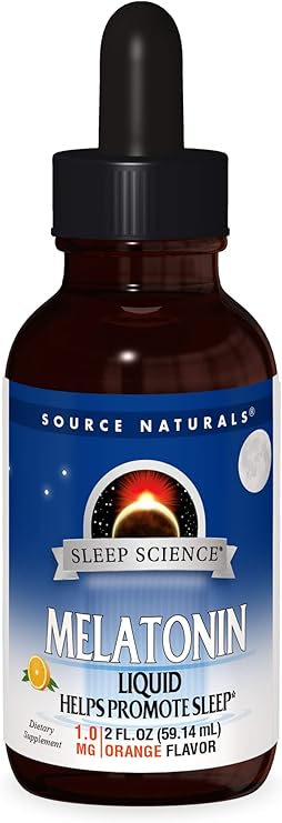 Amazon.com: Source Naturals Melatonin* - 1 mg, 2 Fluid oz : Health ...