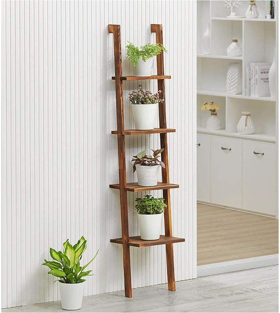 Faxon Furniture Solid Wood Plant Stand | Wooden Plant Stand for Living ...