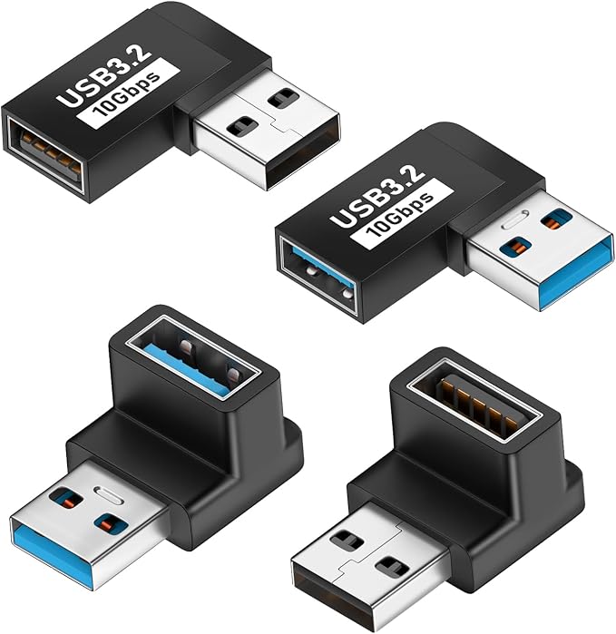 Amazon.com: UCEC USB 90 Degree Adapter, 90 Degree USB Adapter 3.2 ...
