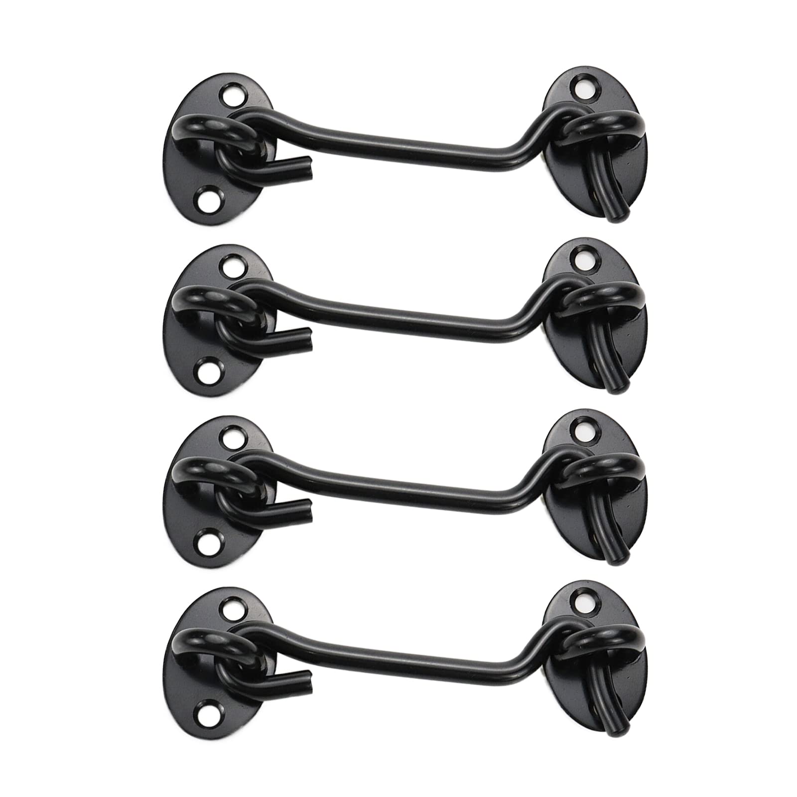 Snapklik.com : 4-inch Barn Door Lock Gate Latch Sliding Door Lock Eye ...