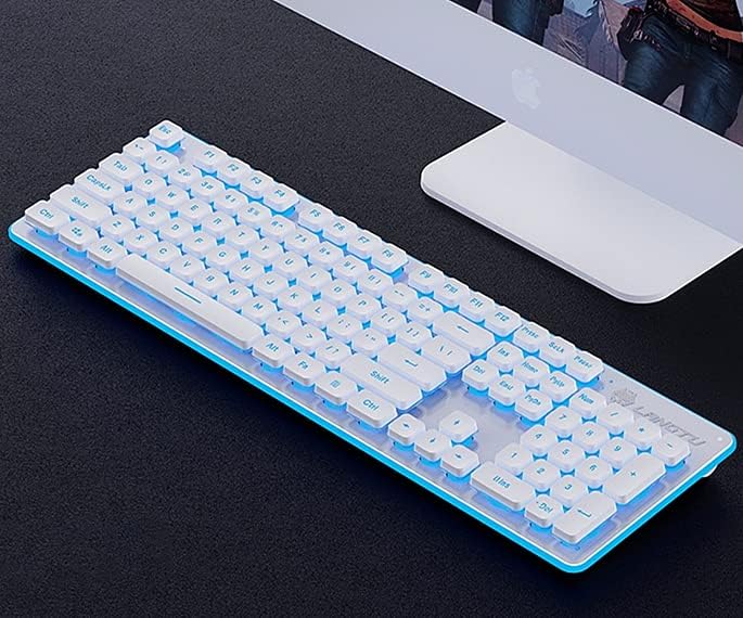 Basaltech Typewriter Style Mechanical Gaming Keyboard, Retro Steampunk ...