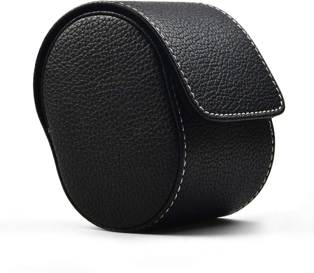 Amazon.com: Genuine Napa Leather Watch Roll Travel Case - Travel Watch ...