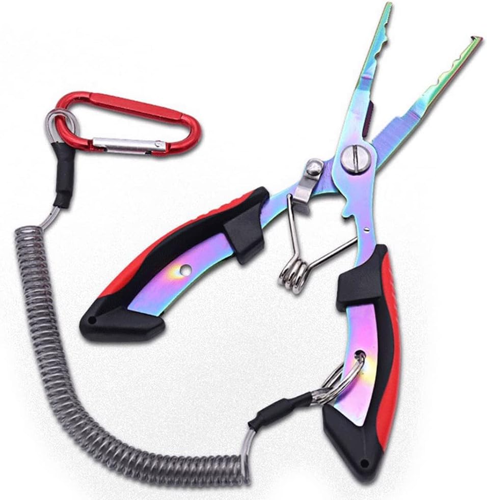 Amazon.com: LUYILA Fishing Pliers and Fish Lip Gripper, Muti-Function ...