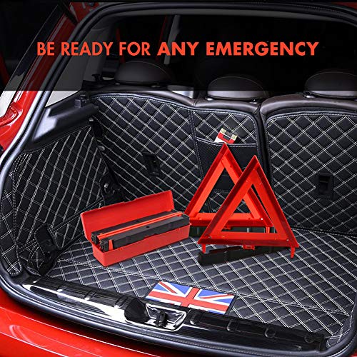 Snapklik.com : MYSBIKER Emergency Safety Warning Triangles, DOT ...