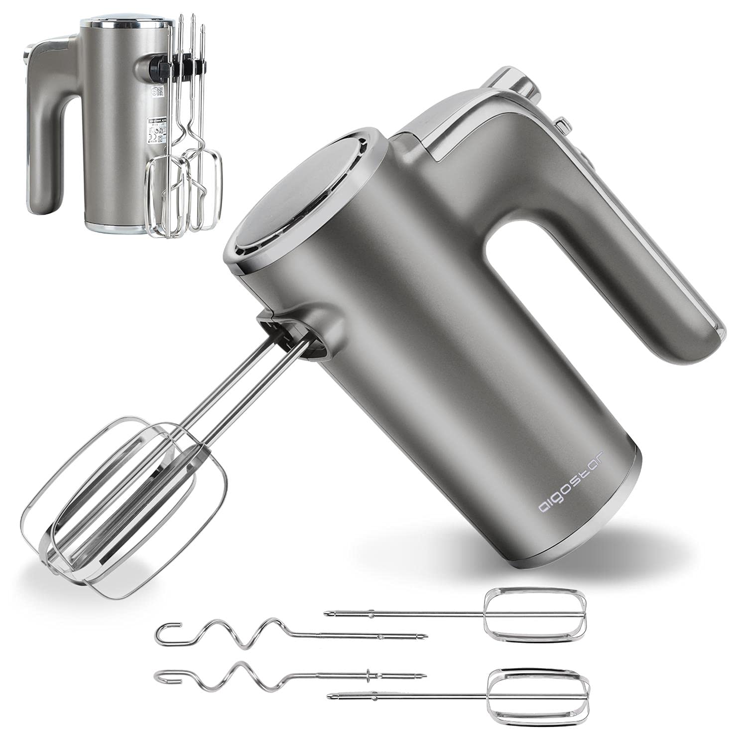 Aigostar Adela - Batteur Électrique, Batteur à Main Électrique Ultra ...