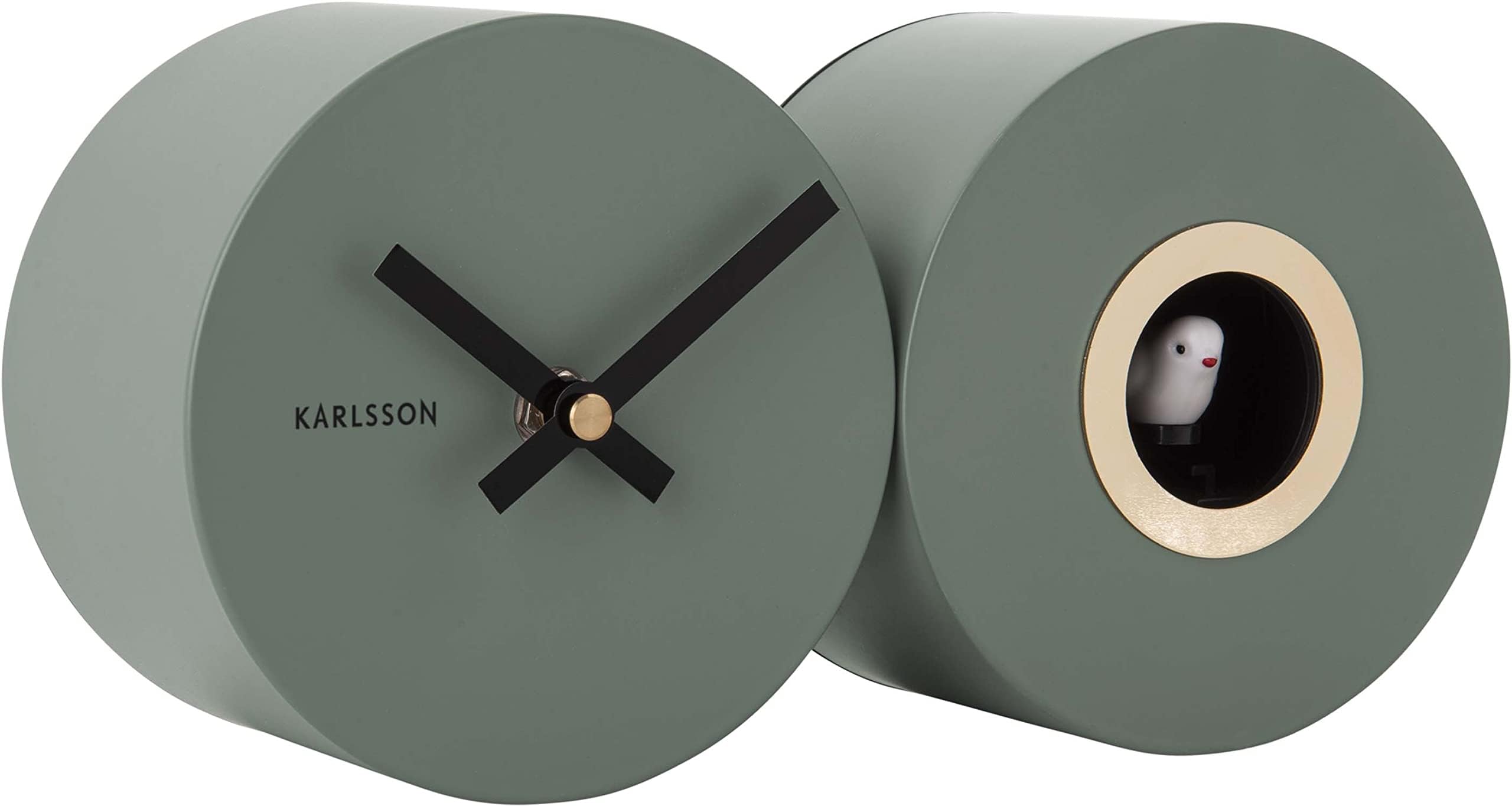 Karlsson Natural Cuckoo Wall Clock - JUNGLE GREEN (KA5886GR) : Amazon ...