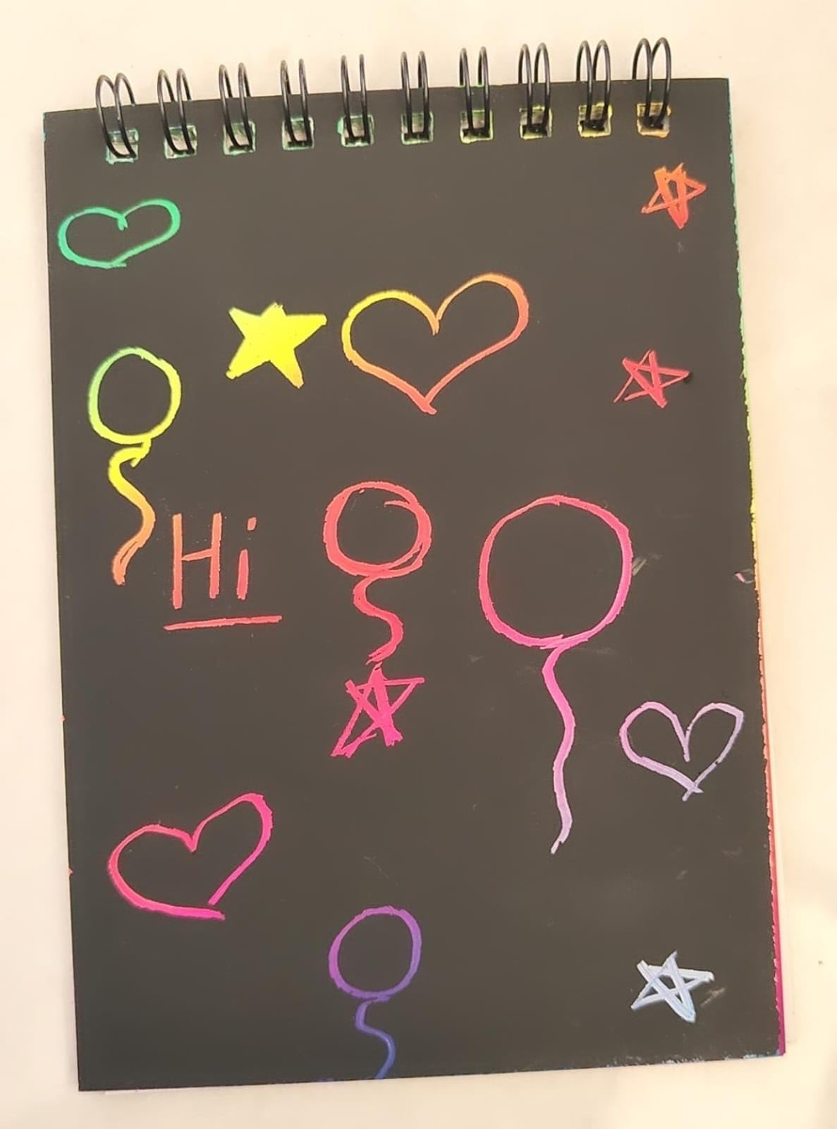 FINEMOE Scratch Book with Stencil Scale for Kids, Bulk Return Gifts for ...