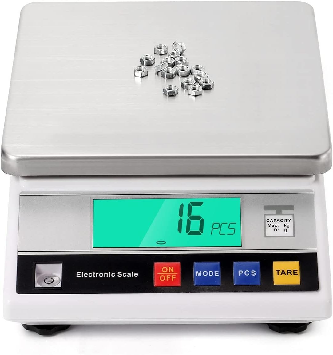 Amazon.co.jp: デジタルはかり 0.1g単位で で計量可能 はかり 秤 電子秤 デジタル台はかり 家庭用 業務用 デジタル 計り 風袋機能 オートオフ機能 (Size : 10kg ...