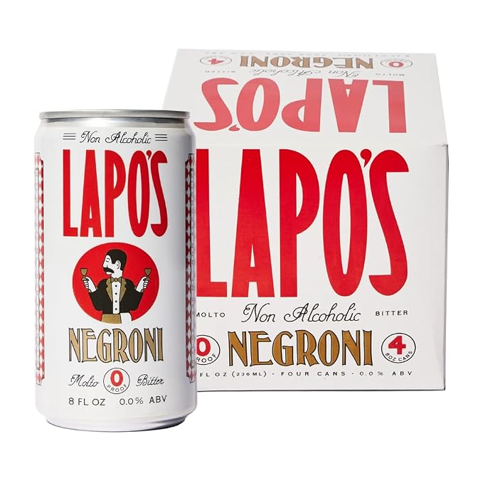 Amazon.com : Lapo's Non Alcoholic Negroni, Non-Alcoholic Spirits ...