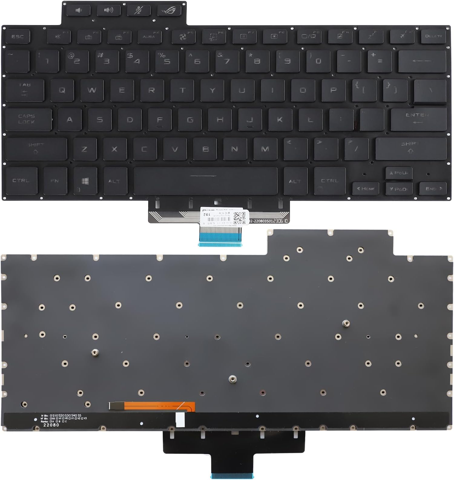 Amazon.com: New Replacement Keyboard for Asus ROG Strix G531G G531GT ...