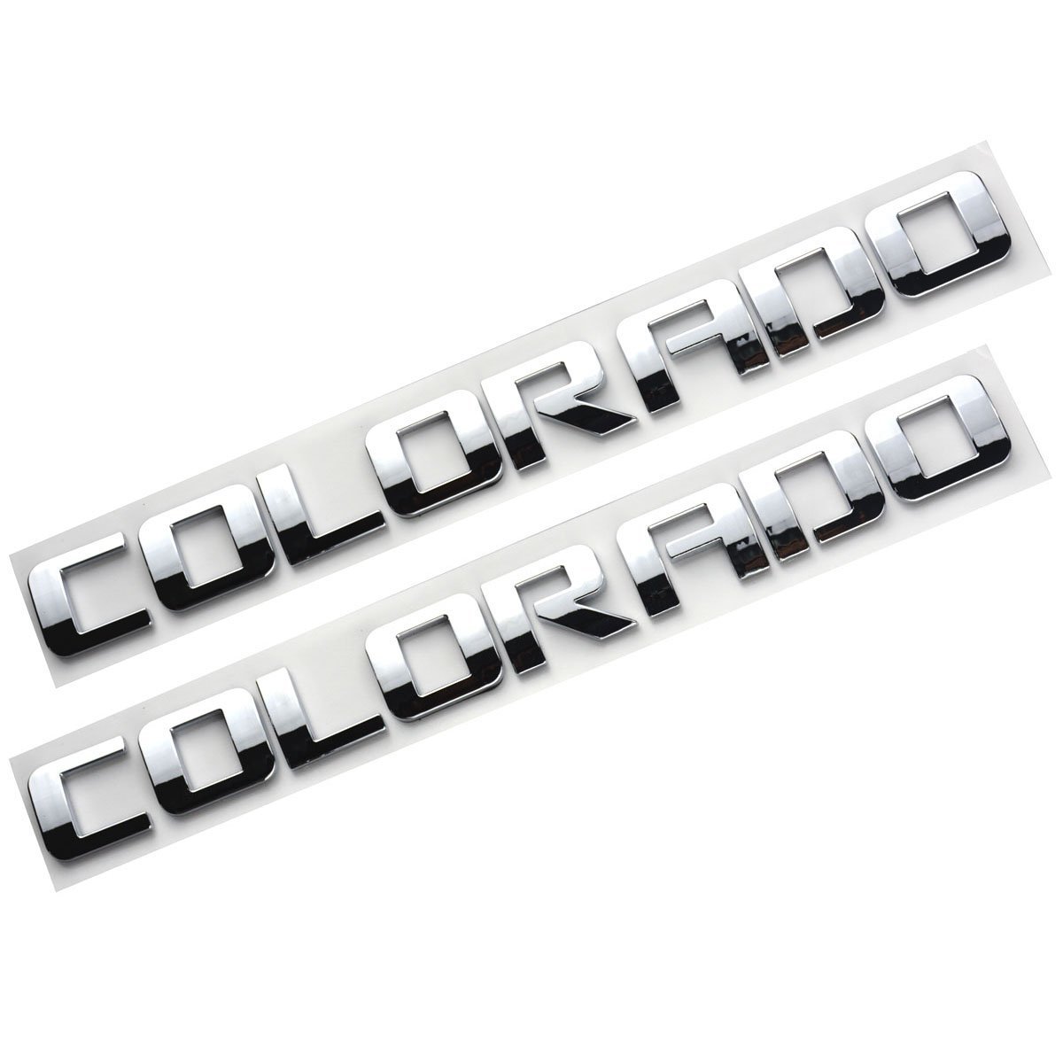 Amazon.com: Aimoll 2pcs Colorado Letters Emblems,3D Decal Badges Glossy ...