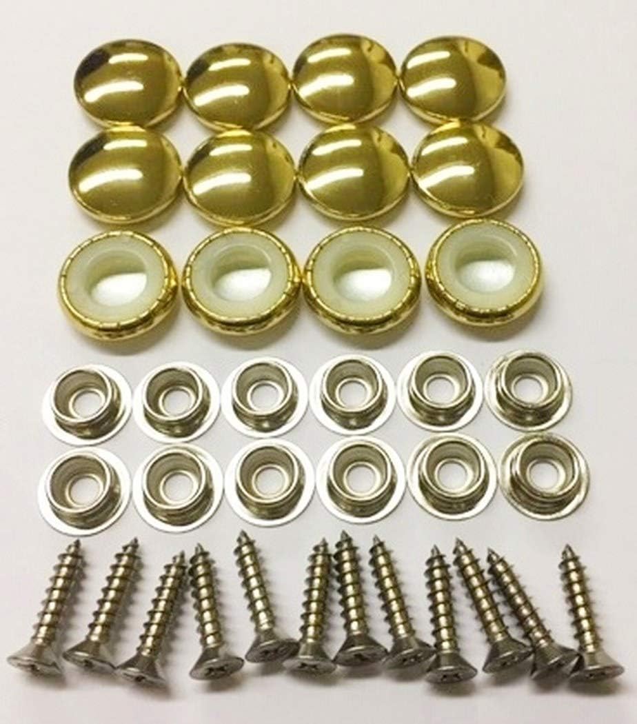 Amazon.com: Set of 12 Dura Snap Upholstery Buttons #30 Reflective Gold ...