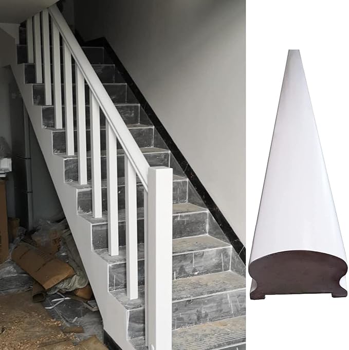 Amazon.com: SAFWEL Indoor Stair Railing Stair Spindle Square Stair ...