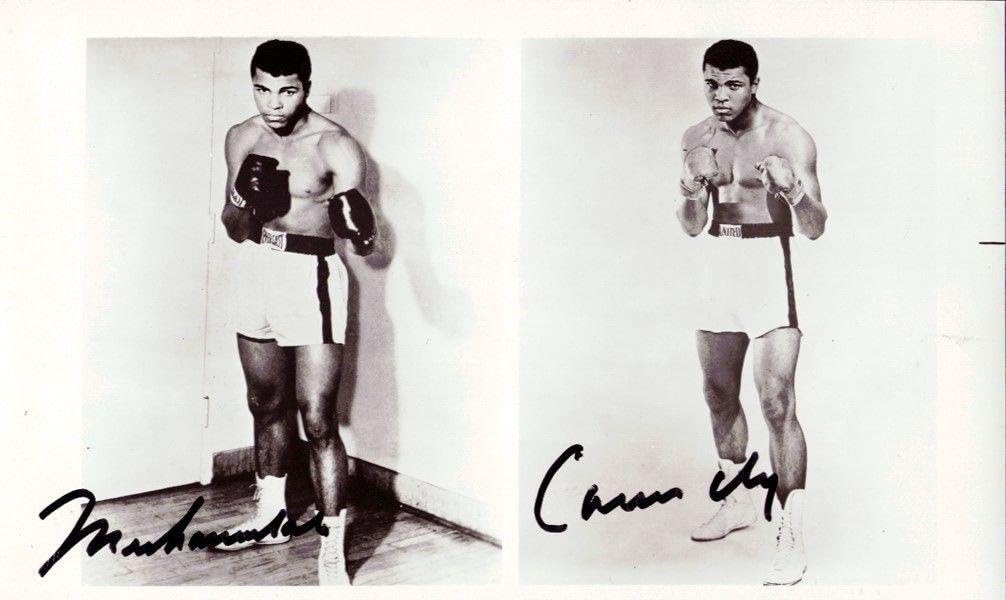 Muhammad Ali Signed Picture - Cassius Clay Authentic Authentic 5x8 ...