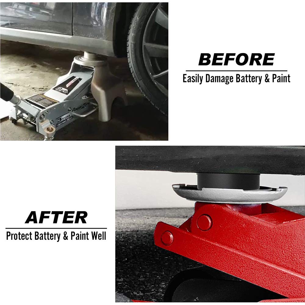topfit Tesla Model 3 Model Y Jack Point Pad Pucks Jack Lift Pad Adapter ...