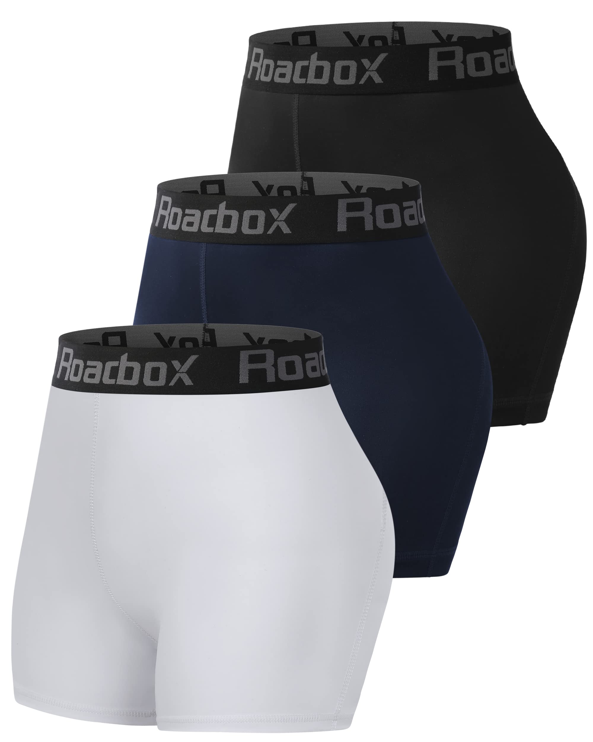Snapklik.com : Roadbox 3" Womens Volleyball Spandex Shorts