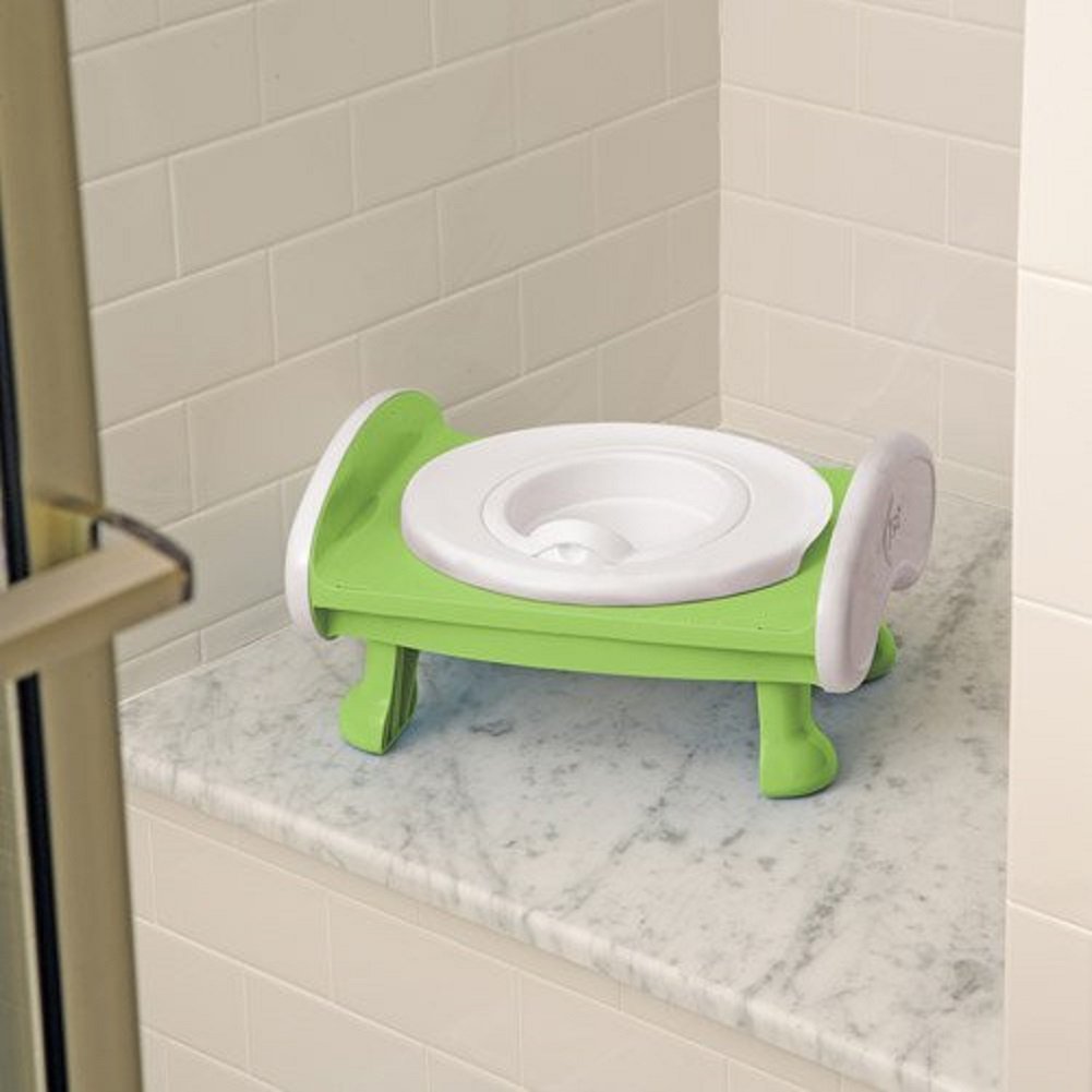 Amazon.com : Safety 1st Gotta Go Now Travel Potty Trainer Green : Baby