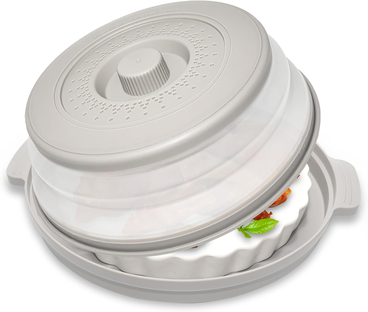 Amazon.com: Plate Cover for Microwave, 12 Inches BPA-Free Microwave ...