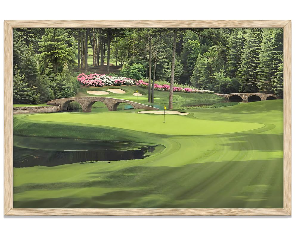 Amazon.com: Augusta National's The Masters Hole 12 - Golden Bell 24x36 ...