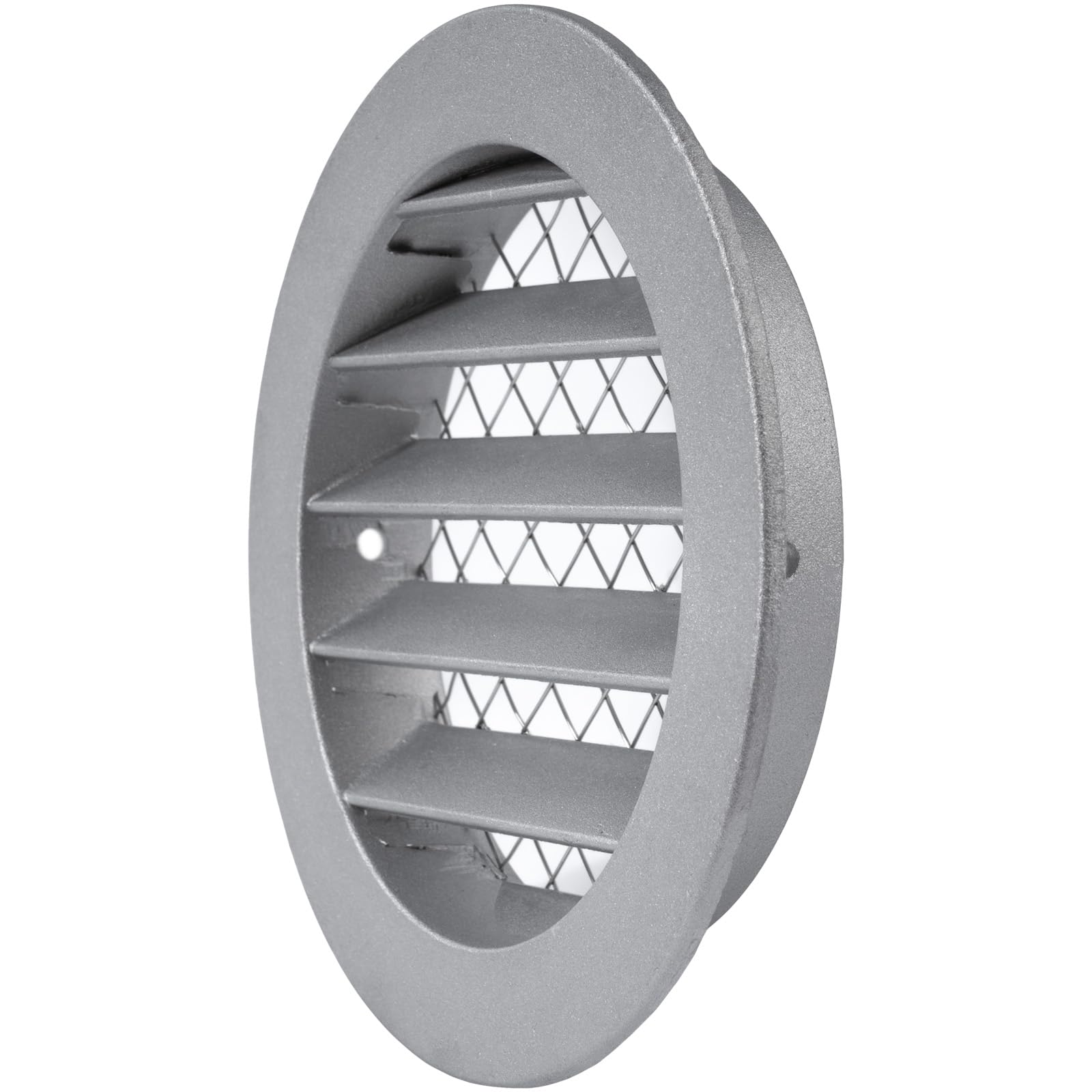 HVAC OV 4"" Inch Round Aluminum Industrial Vent - Air Vent Louver ...
