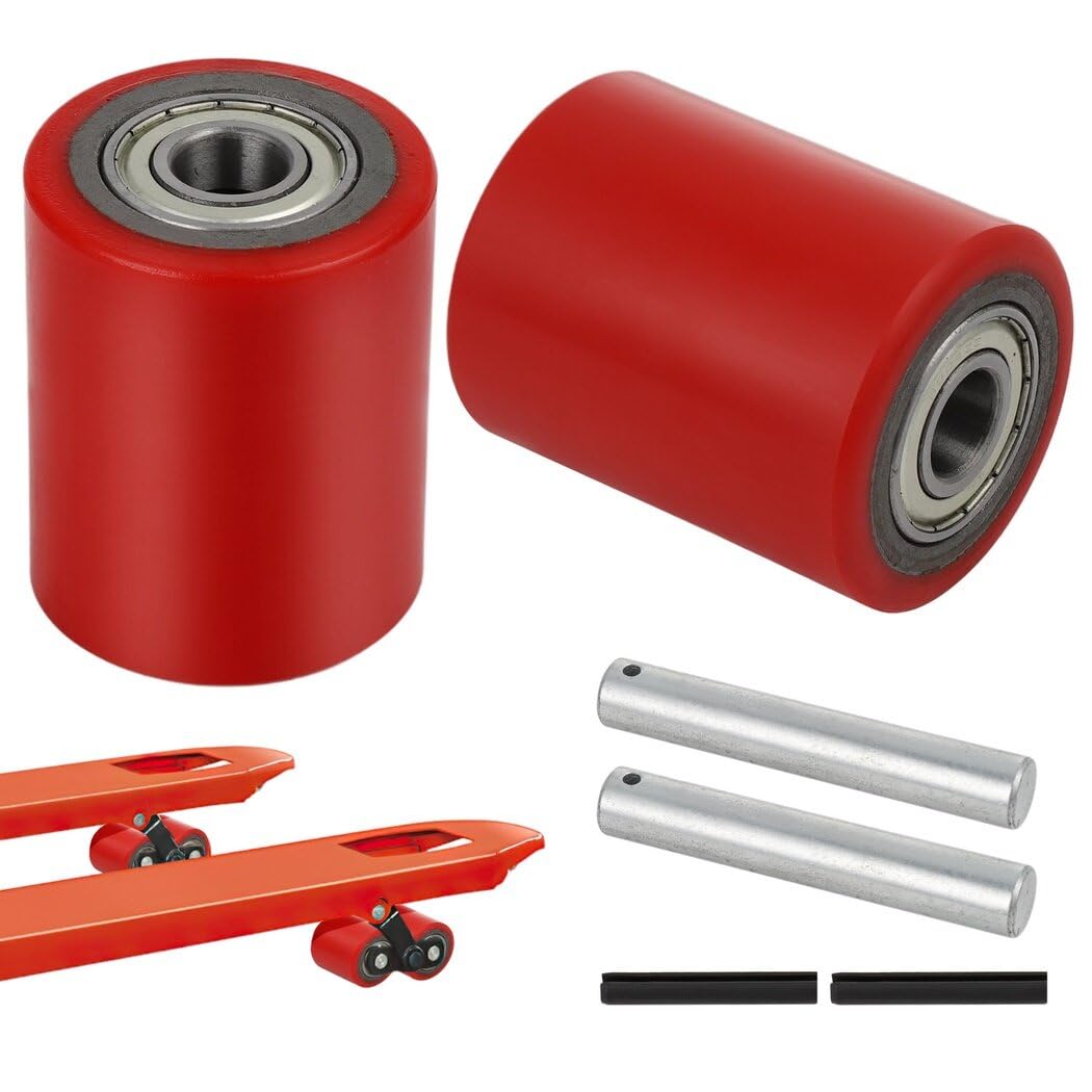 Homaisson 1 Pair Pallet Jack Load Wheels, Manual Pallet Jack Truck ...