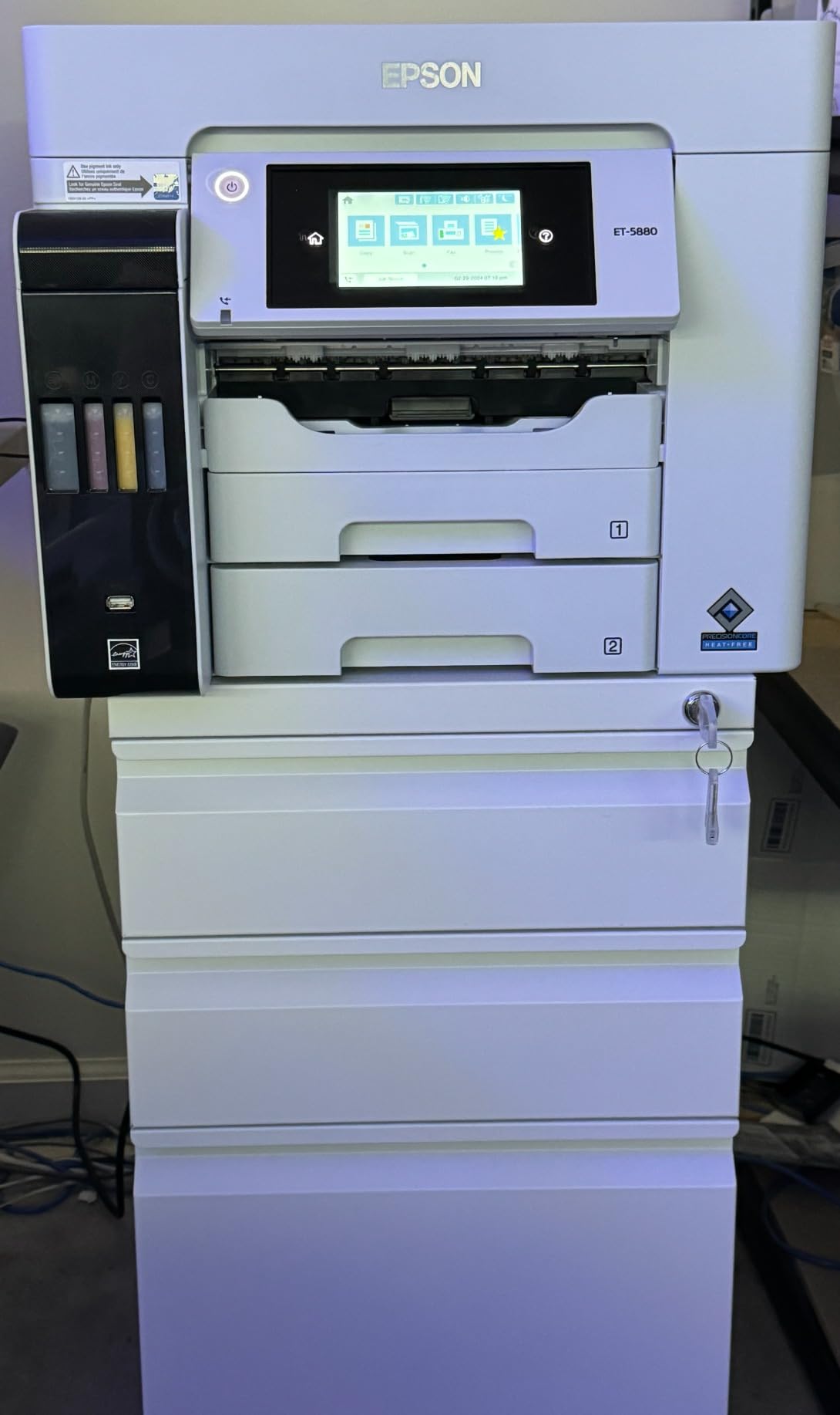 $25/mo - Finance Epson EcoTank Pro ET-5800 Wireless Color All-in-One ...