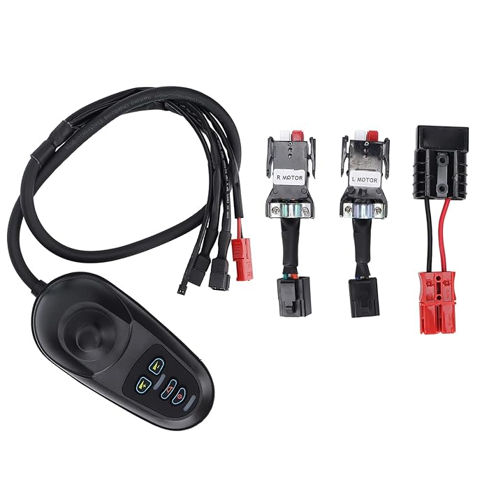 Buy Electric Wheel Chair Joystick Controller Replacement Brushed 4P ...