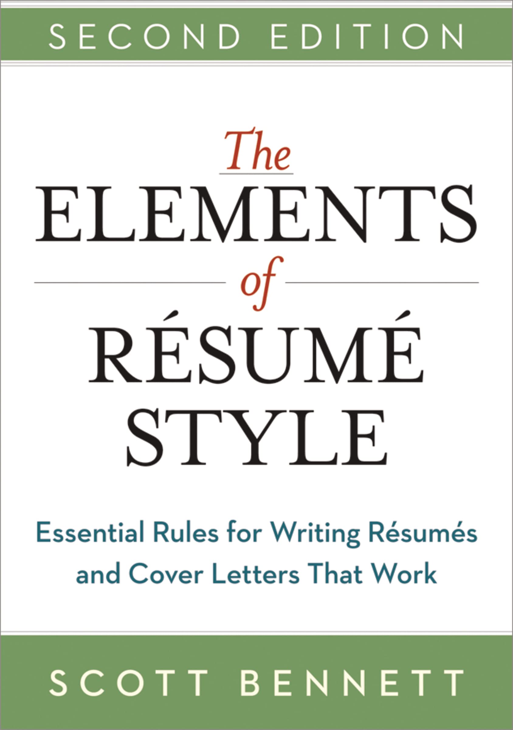 Snapklik.com : The Elements Of Resume Style: Essential Rules For ...