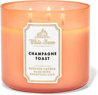 Amazon.com: Bath & Body Works Champagne Toast 3-wick scented candle 14. ...