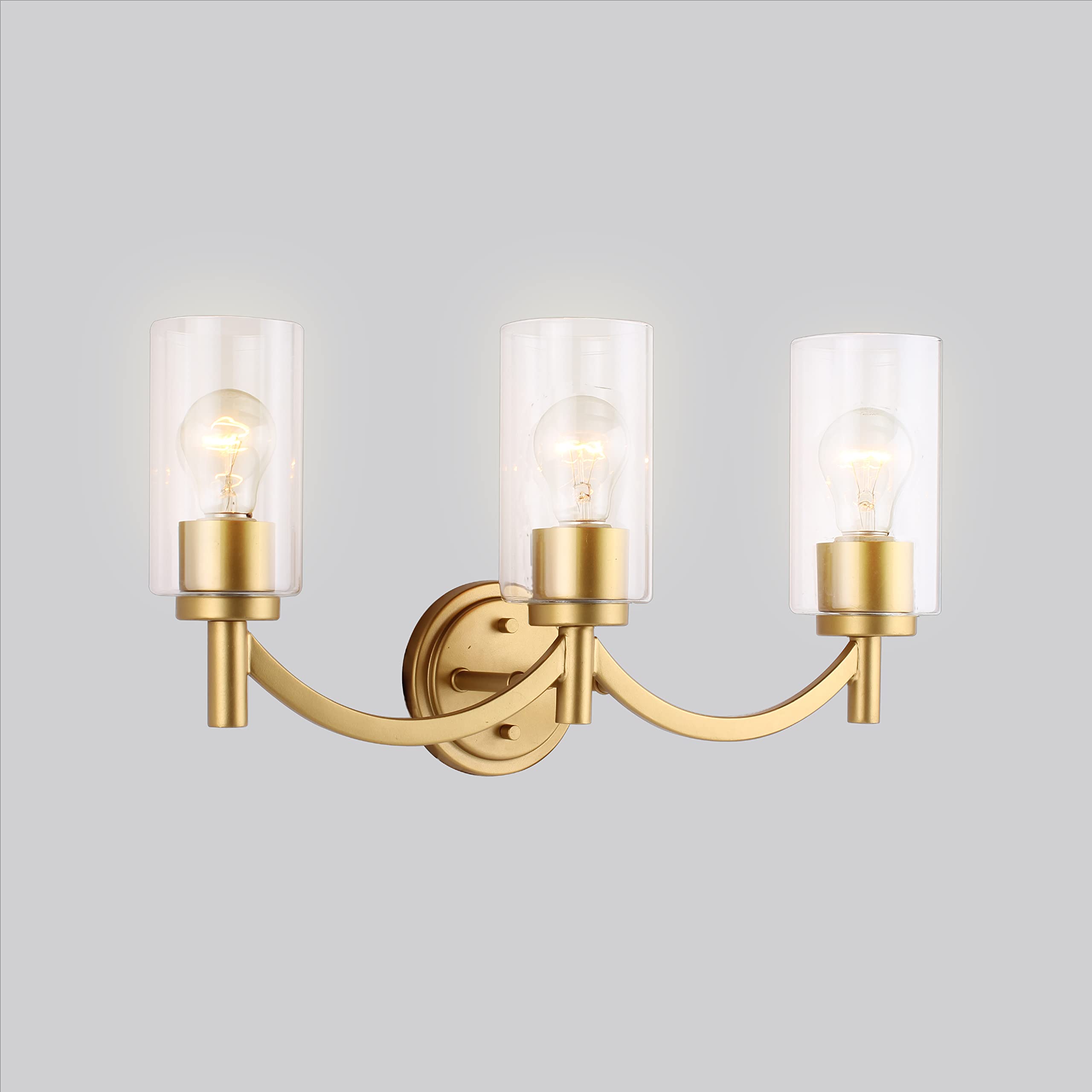 EGLO Devora 3-Light Transitional Vanity Light Damp Certificated Wall ...