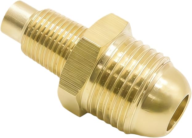 Amazon.com : Bullplus 3/8" Flare x 1/8" NPT Gas Orifice Jets Nozzle ...