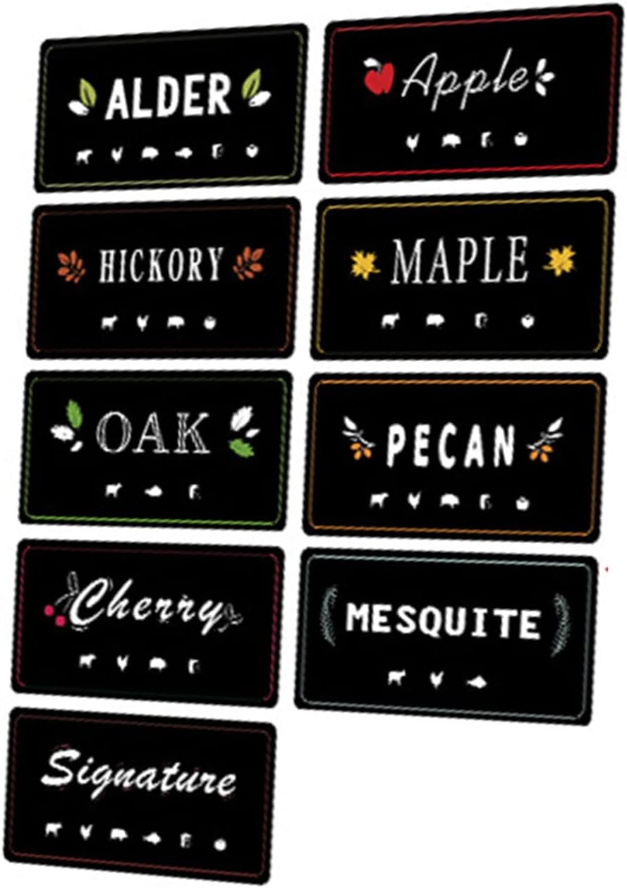 Amazon.com: Smoker Pellet Label Stickers for Pellet Storage Containers ...